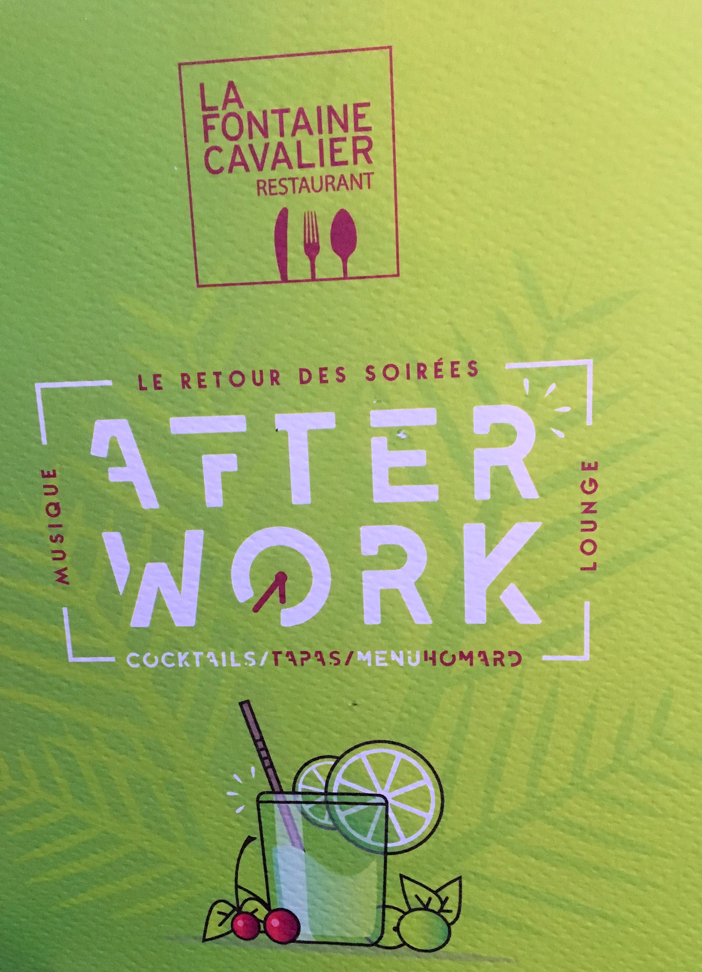 La Fontaine Cavalier, menu estival – Quoi Qu'on Mange