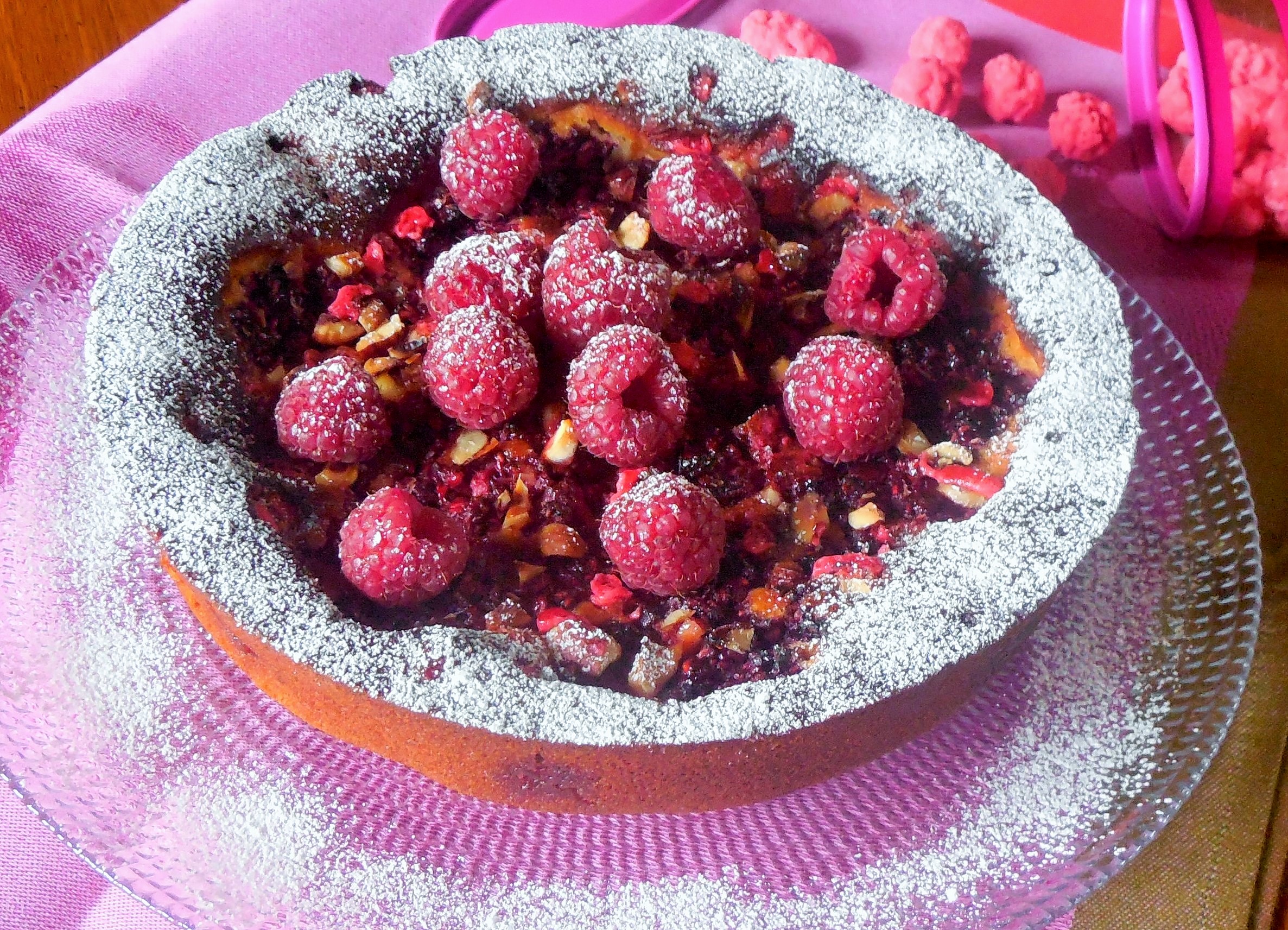 L’Irrésistible en Rose de Puce Bleue – Quoi Qu'on Mange