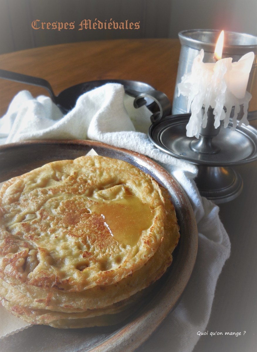 Crespes ou crêpes médiévales – Quoi Qu'on Mange