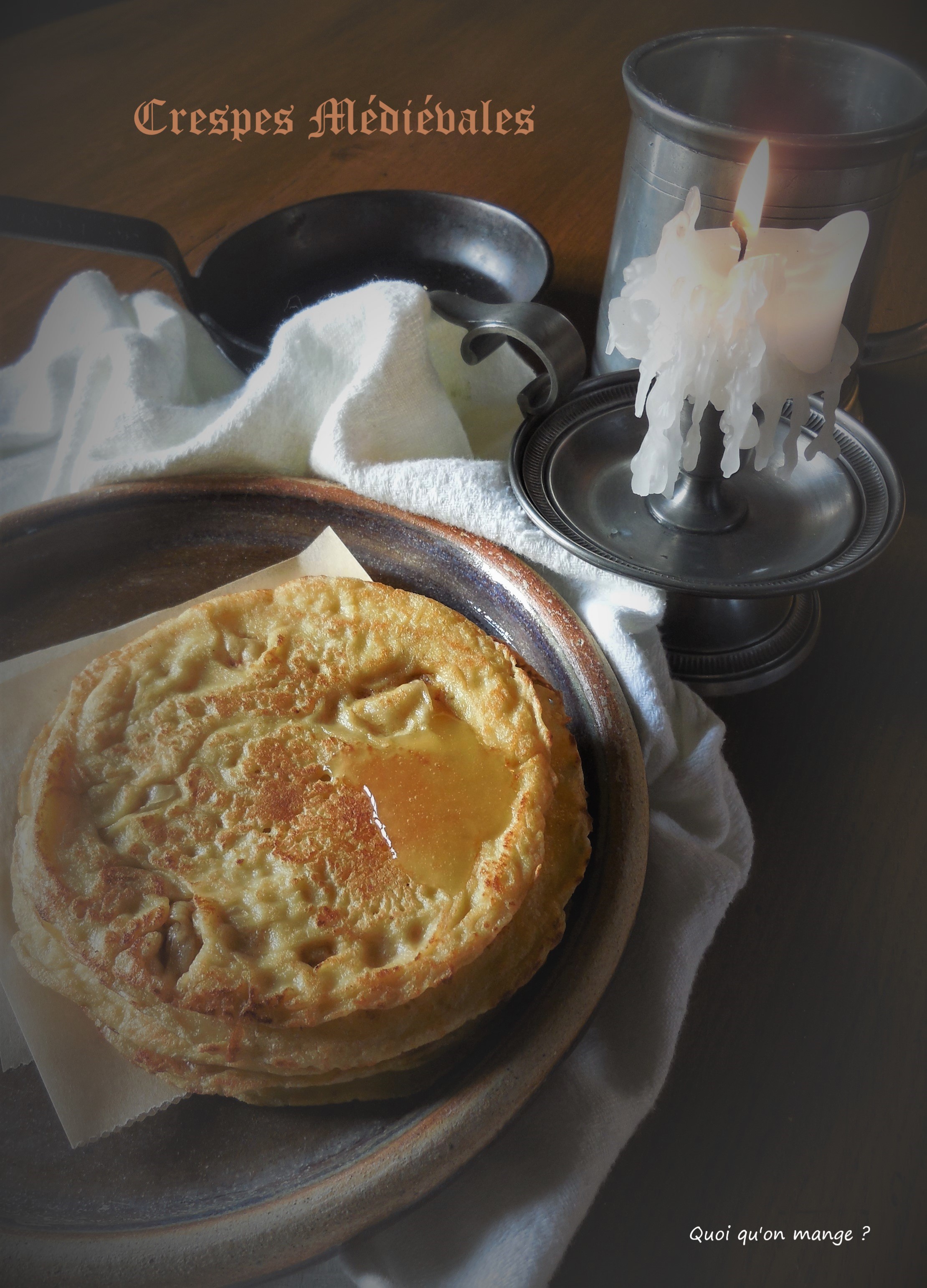 Crespes ou crêpes médiévales – Quoi Qu'on Mange ? 🍒