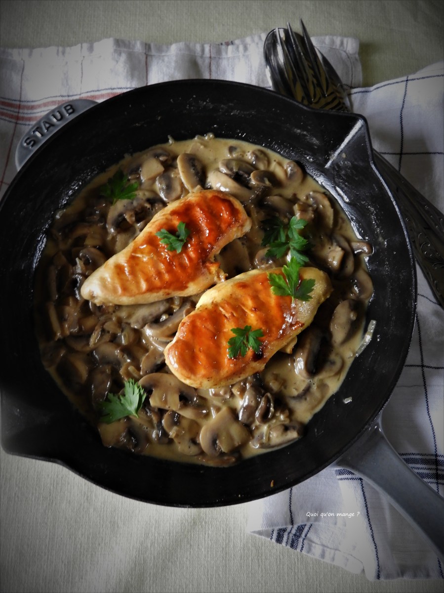 Suprêmes de poulet aux champignons de Julia Child (film Julie et Julia ...
