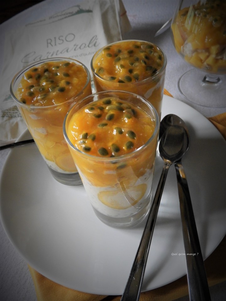 Mango rice au lait de coco pour la Foodista challenge #70 – Quoi Qu'on ...