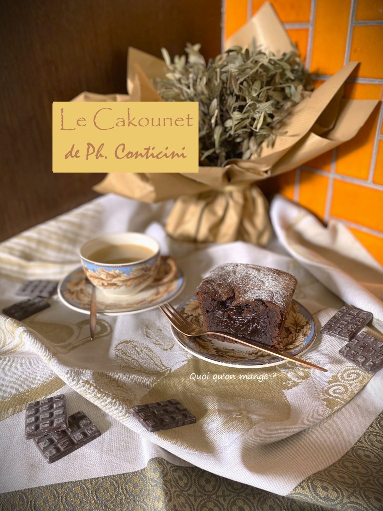 Le Cakounet de Philippe Conticini – Quoi Qu'on Mange ? 🍒