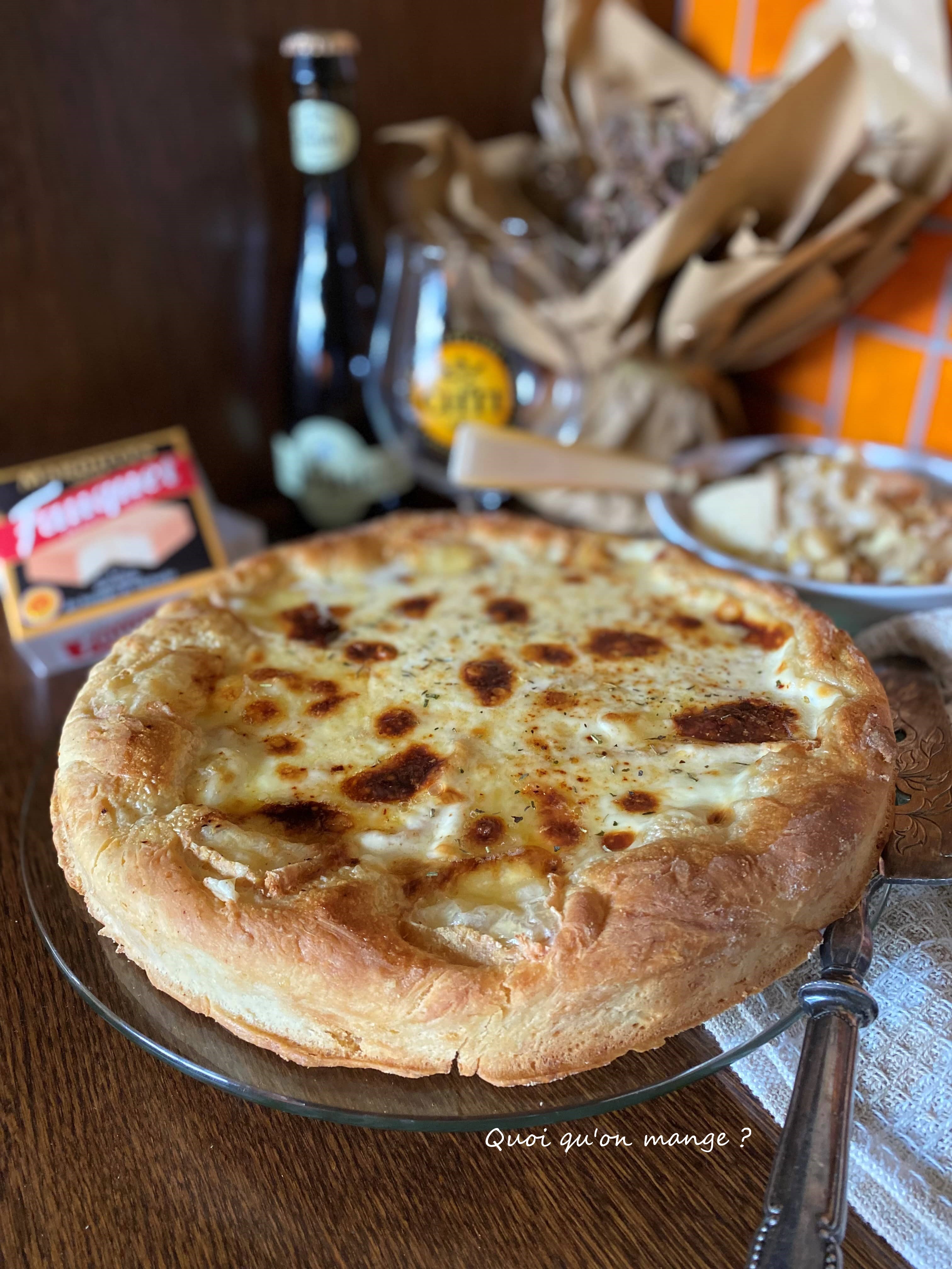 Flamiche au Maroilles – tarte ch’ti une spécialité du Nord – Quoi Qu'on ...